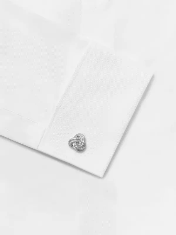 DEAKIN & FRANCIS Knot Sterling Cufflinks - Silver
