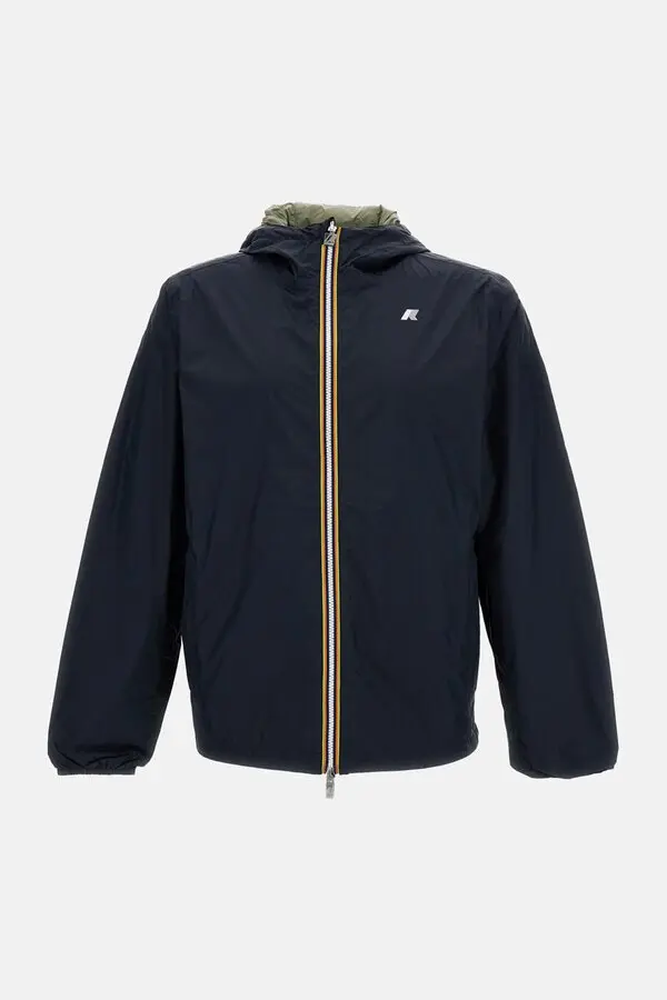 K-WAY Jake Plus.2 Double-face Jacket - Blue