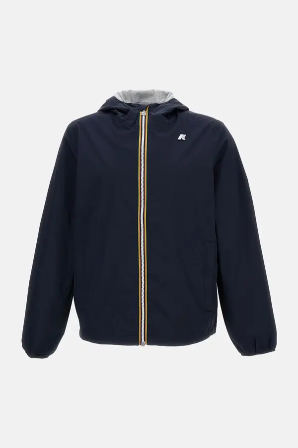 K-WAY Stretch Nylon Jersey Jacket - Blue