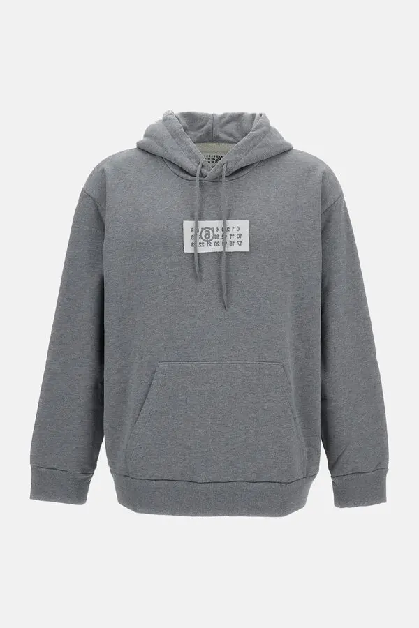 MAISON MARGIELA Cotton Hoodie - Grey