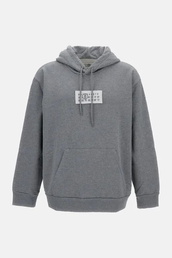 MAISON MARGIELA Cotton Hoodie - Grigio