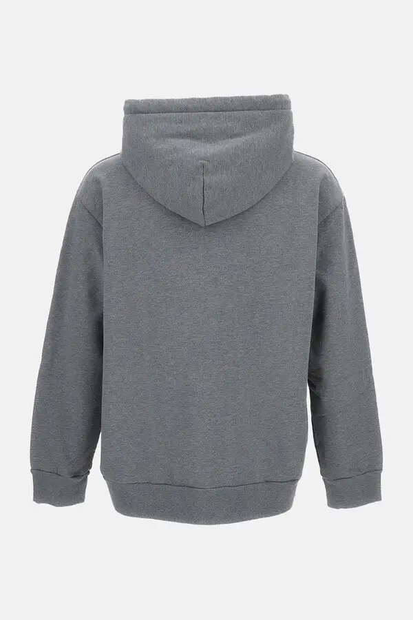 MAISON MARGIELA Cotton Hoodie - Grigio