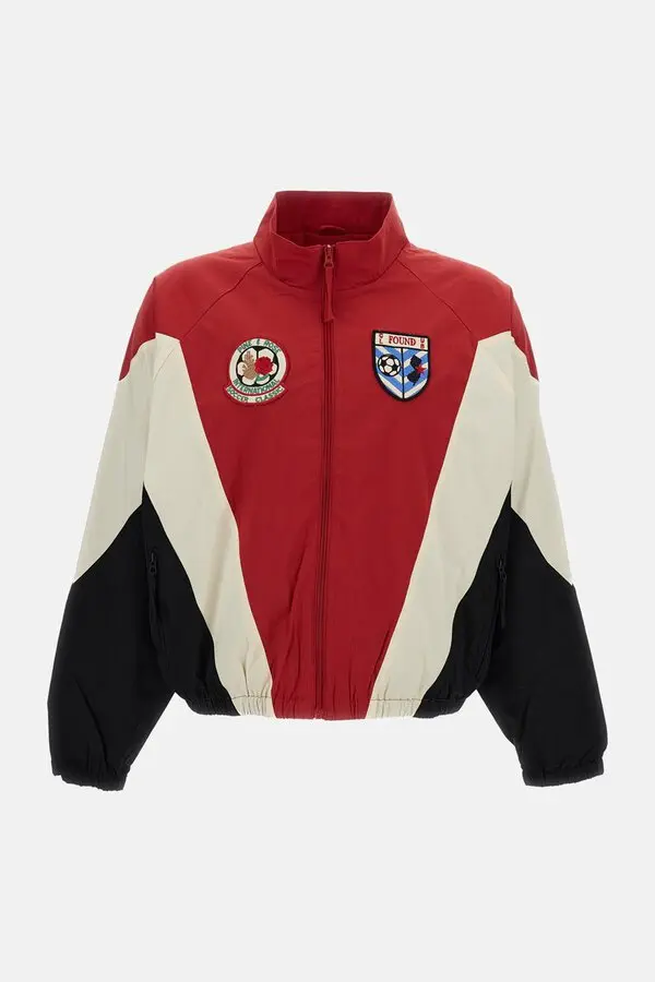 FOUND Gym Jacket Pine And Rose - Red