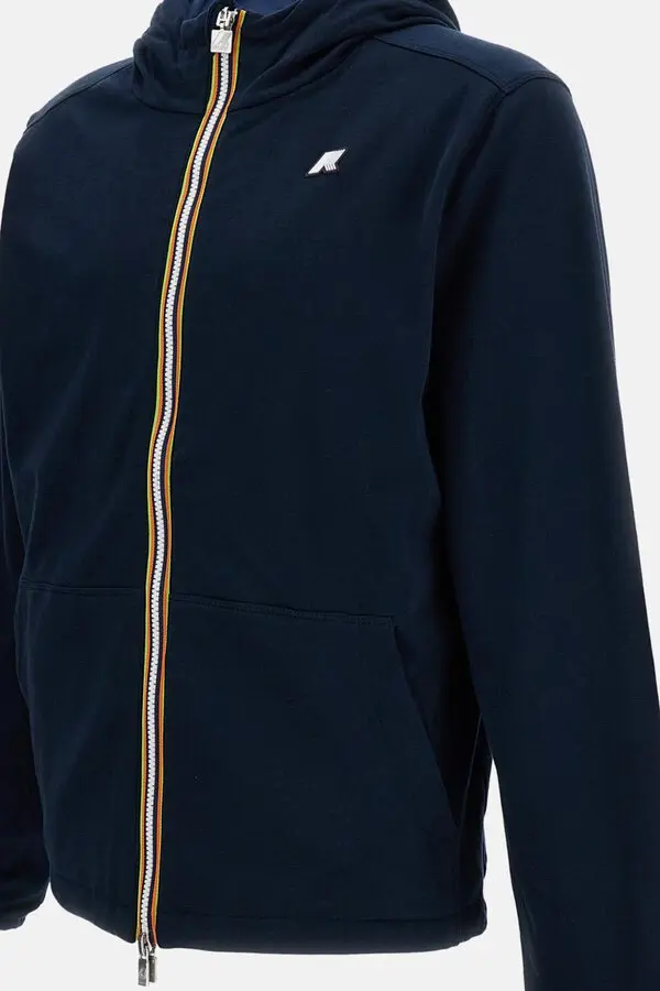 K-WAY Jake Double Interlock Jacket - Blue