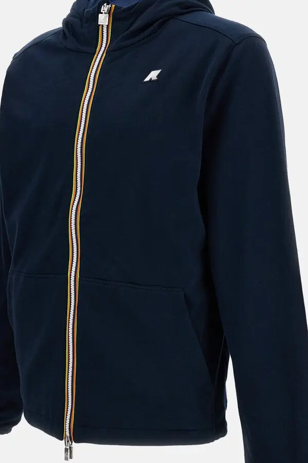 K-WAY Jake Double Interlock Jacket - Blue