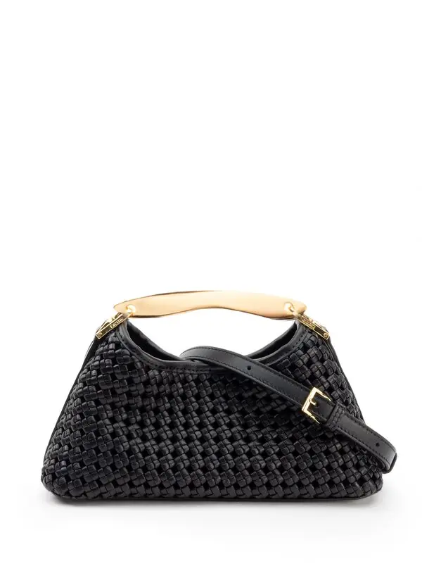 ELLEME Mini Boomerang Woven Leather Bag