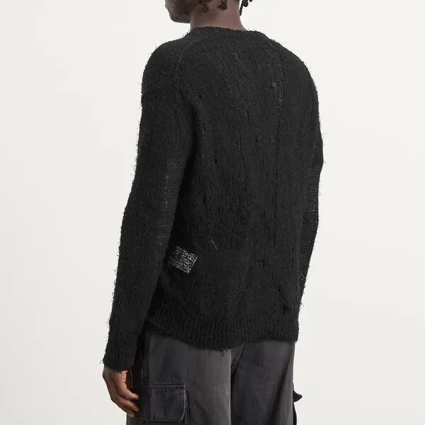 Our Legacy Linen Slow V-neck Jumper