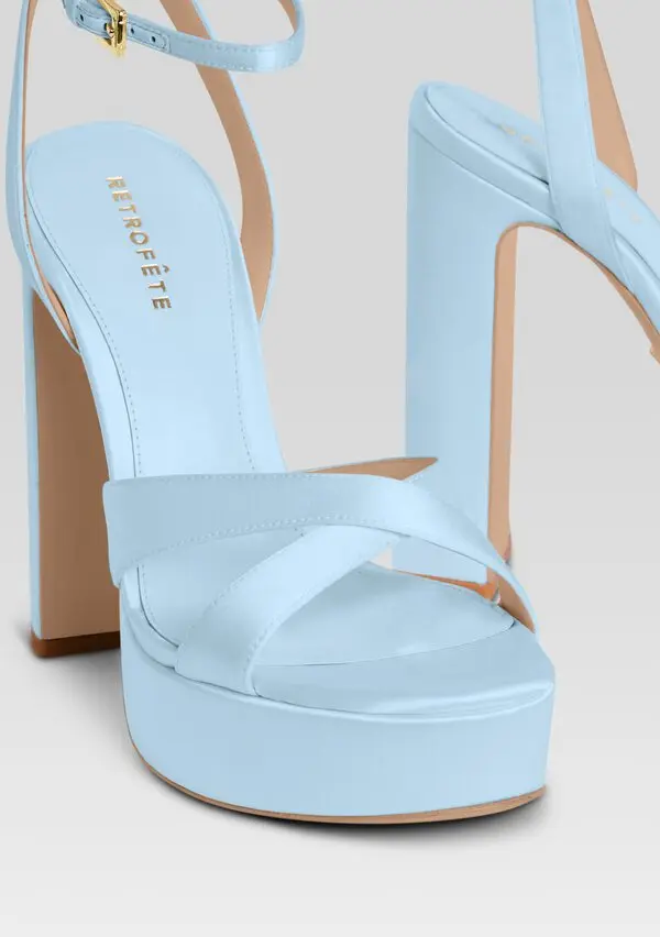 Retrofete Melodia Platform Sandal - Glace