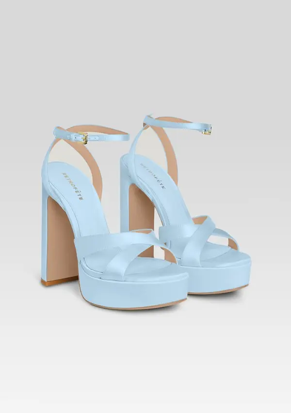Retrofete Melodia Platform Sandal - Glace