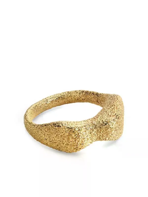 Monica Vinader Antica Textured Ring - Gold