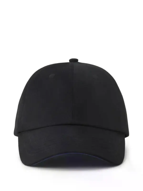 LANVIN Logo-patch Baseball Cap - Black