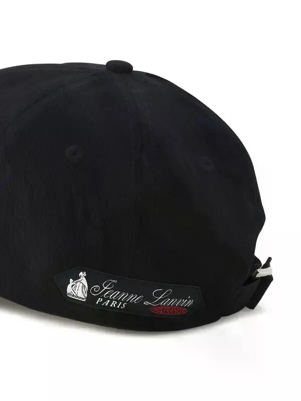 LANVIN Logo-patch Baseball Cap