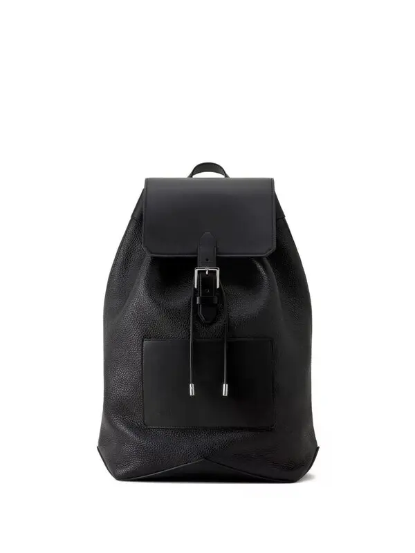 LANVIN Flap-pocket Backpack - Black
