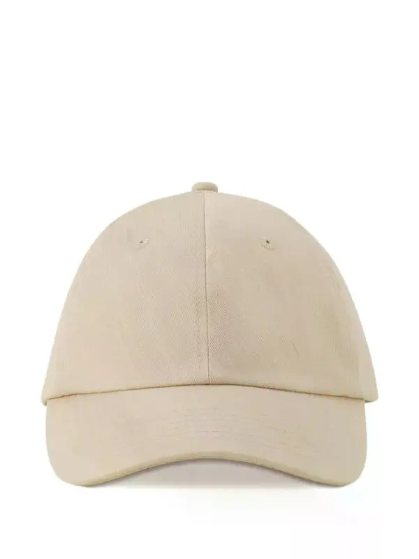 LANVIN Logo-patch Cap - Neutrals