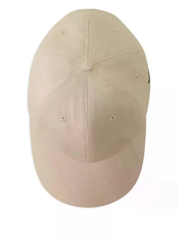 LANVIN Logo-patch Cap - Neutrals