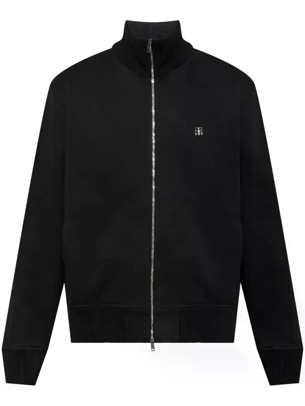 Givenchy 4g-plaque Zip-up Sport Jacket - Black