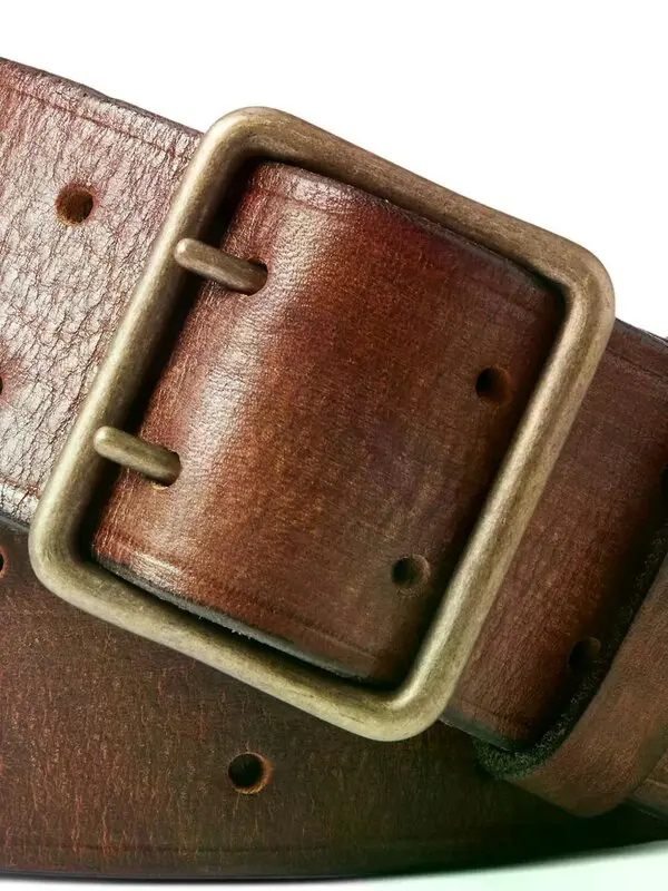 Ralph Lauren Perforated Leather Belt