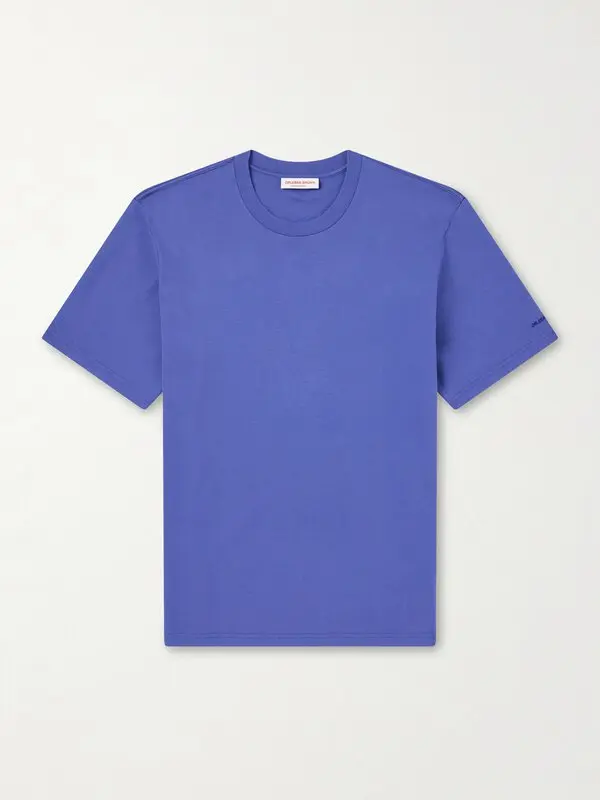 Orlebar Brown Ob Standard Cotton-jersey T-shirt - Blue