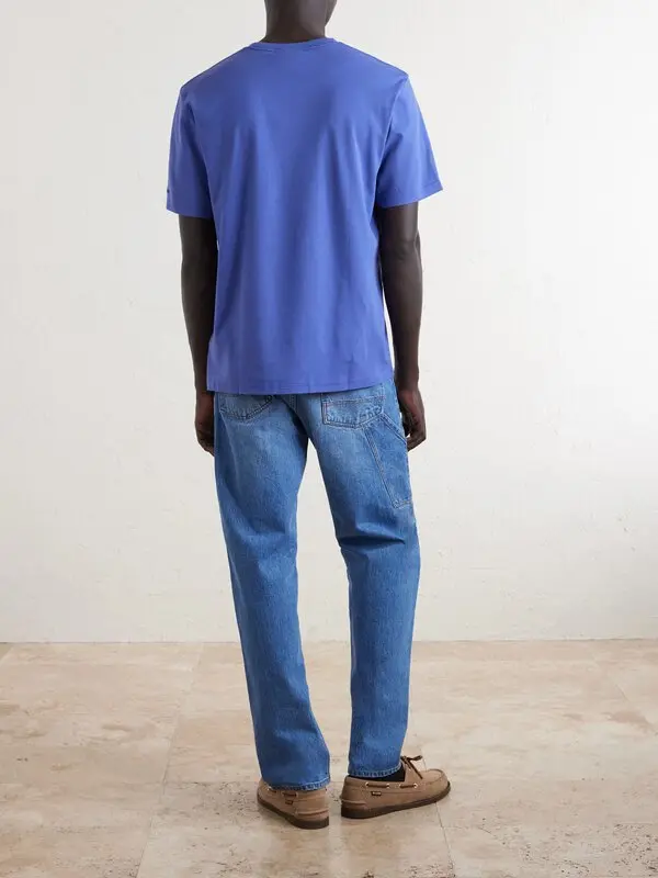 Orlebar Brown Ob Standard Cotton-jersey T-shirt - Blue
