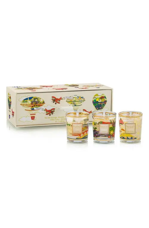 BAOBAB COLLECTION Travel Candle Trio Set - Multi Scent