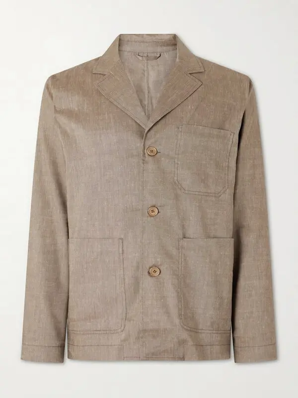 Frescobol Carioca Lima Cotton Suit Jacket