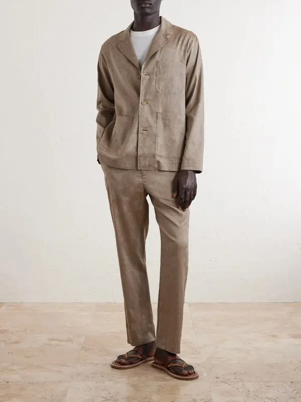 Frescobol Carioca Lima Cotton Suit Jacket