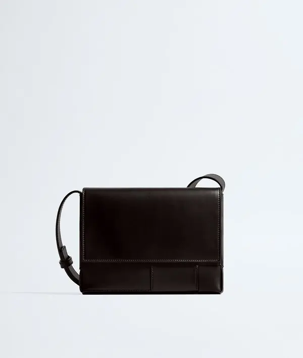 Bottega Veneta Angolo Messenger - Espresso