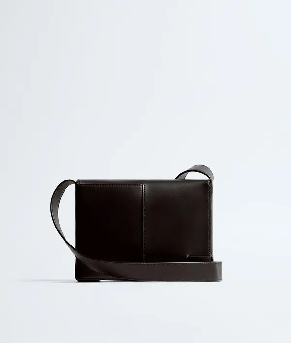 Bottega Veneta Angolo Messenger - Espresso