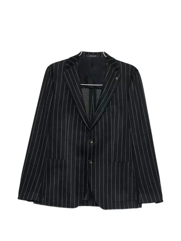 Tagliatore Striped Blazer - Blue