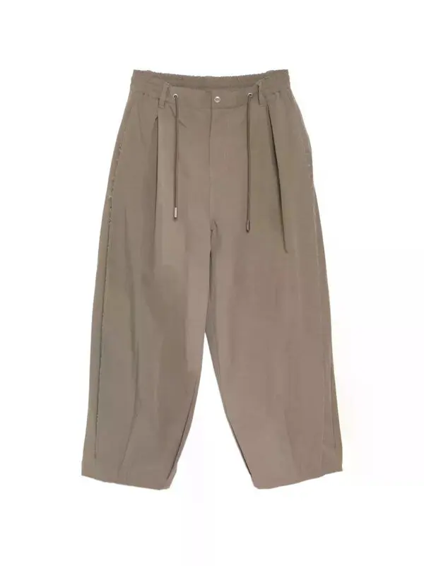 SONGZIO Cocoon Tapered Trousers - Neutrals