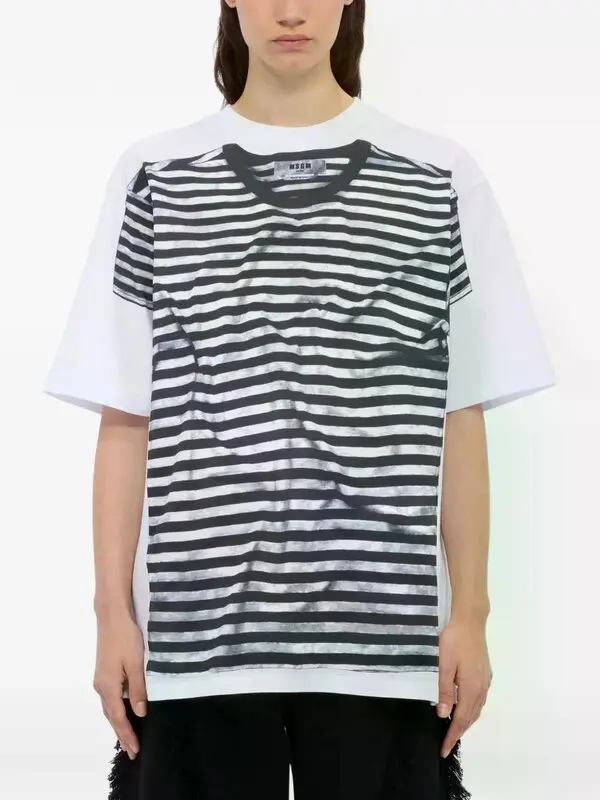 MSGM Graphic Print T-shirt