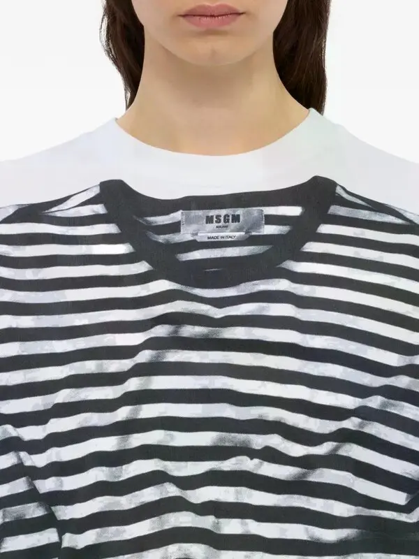 MSGM Graphic Print T-shirt