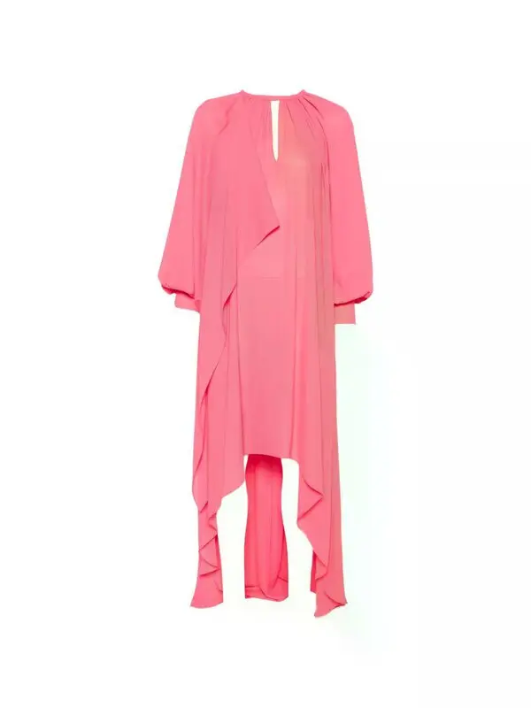 GIANLUCA CAPANNOLO Amina Draped Dress - Pink
