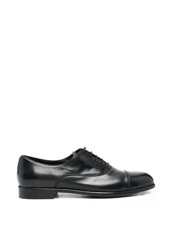 CALPIERRE Cap-toe Oxford Shoes - Blue