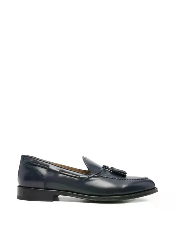 CALPIERRE Tassel-detailed Loafers - Blue