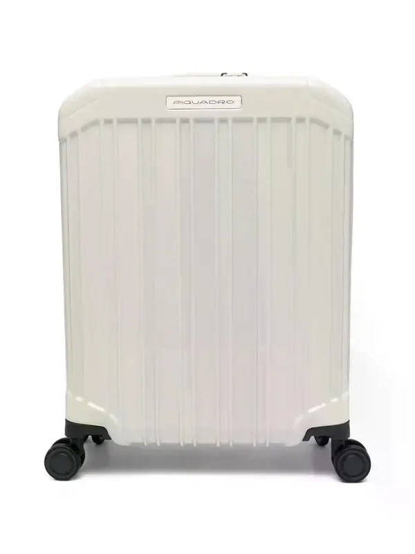 PIQUADRO Ribbed-texture Luggage - Neutrals