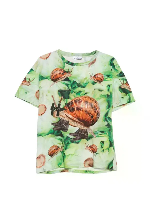 The Artistylist Snail-print T-shirt