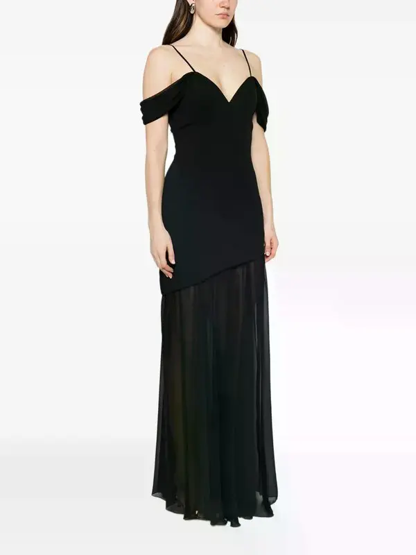 ANIYE BY Teodora Asymmetric Layered Maxi Dress