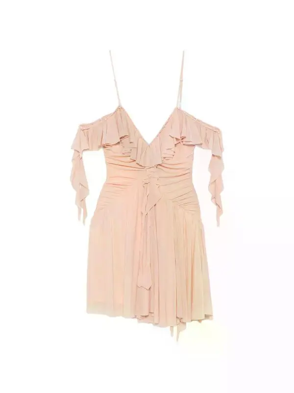 ANIYE BY Xena Ruffled Mini Dress - Pink