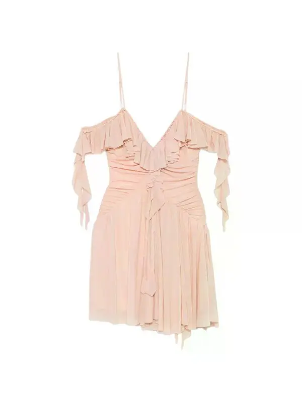 ANIYE BY Xena Ruffled Mini Dress - Pink