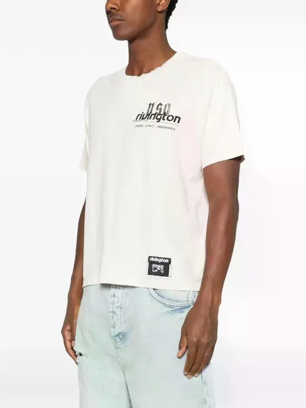 RIVINGTON ROI REBIS Uso Graphic-print T-shirt - White
