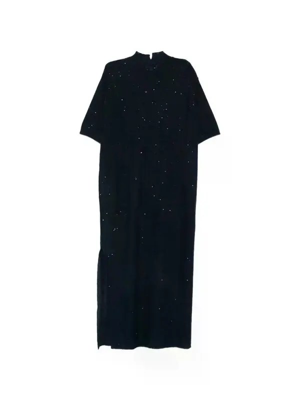 Antonelli Firenze Garofano Sequin-embellished Knitted Midi Dress