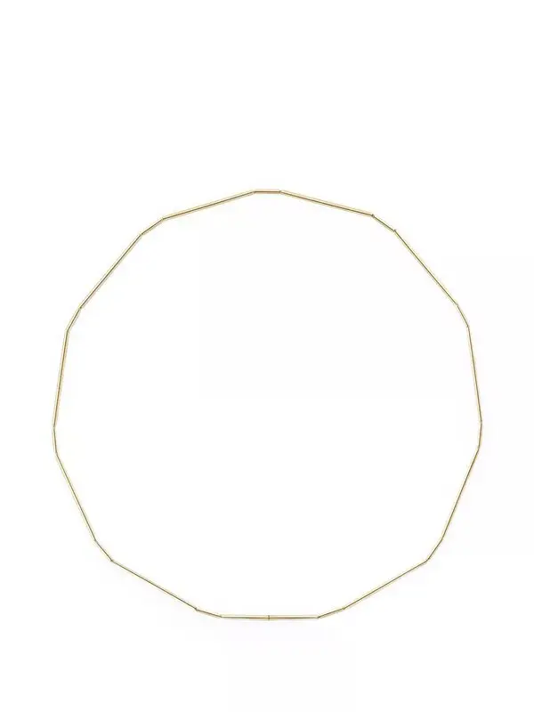 Shihara Construction Lines Chain-link Necklace - Gold