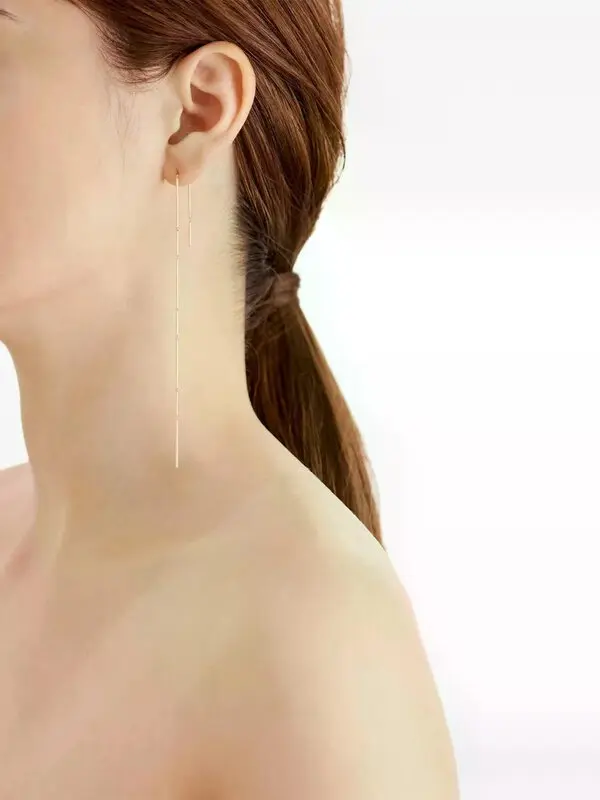 Shihara Construction Lines Chain-link Earring