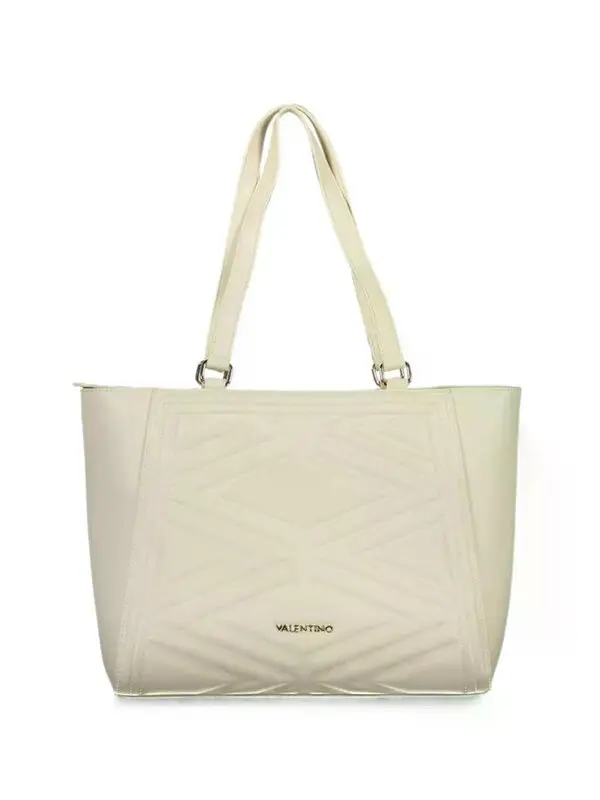 MARIO VALENTINO Geometric-pattern Tote Bag - Neutrals