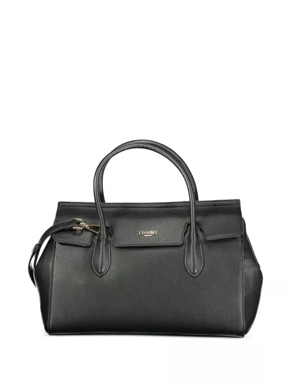 TWINSET Tote Bag With Logo Plaque