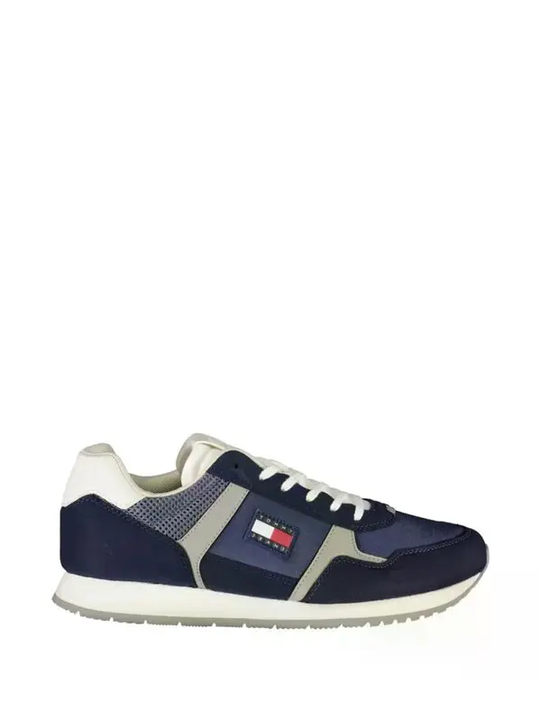 Tommy Hilfiger Logo-patch Sneakers - Blue
