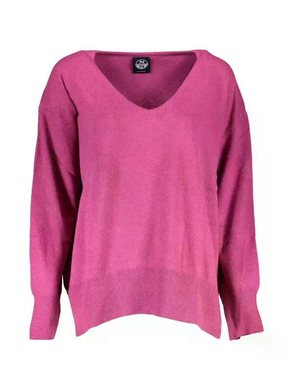 NORTH SAILS V-neck Sweater - Pink