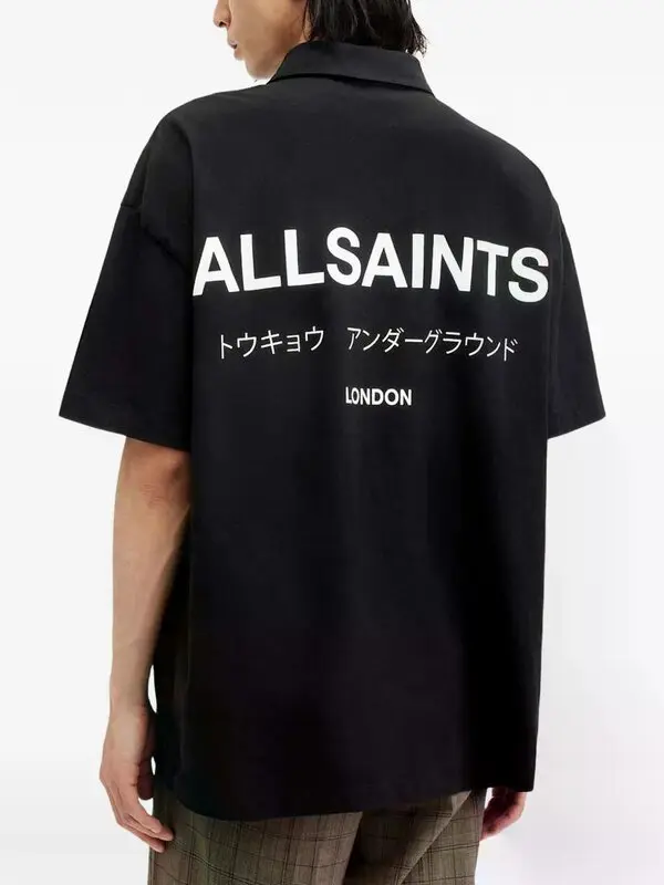 ALLSAINTS Underground Short-sleeved Polo Shirt