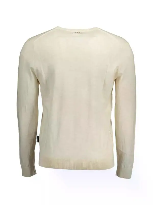 NAPAPIJRI Crew Neck Logo-patch Sweater - Neutrals